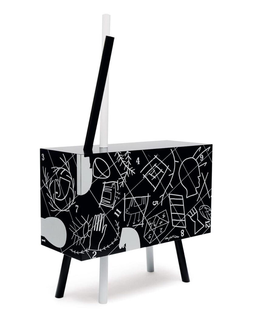 Mimmo Paladino, "Battaglia di San Romano" sideboard, 2010. - Gregory's Aste
