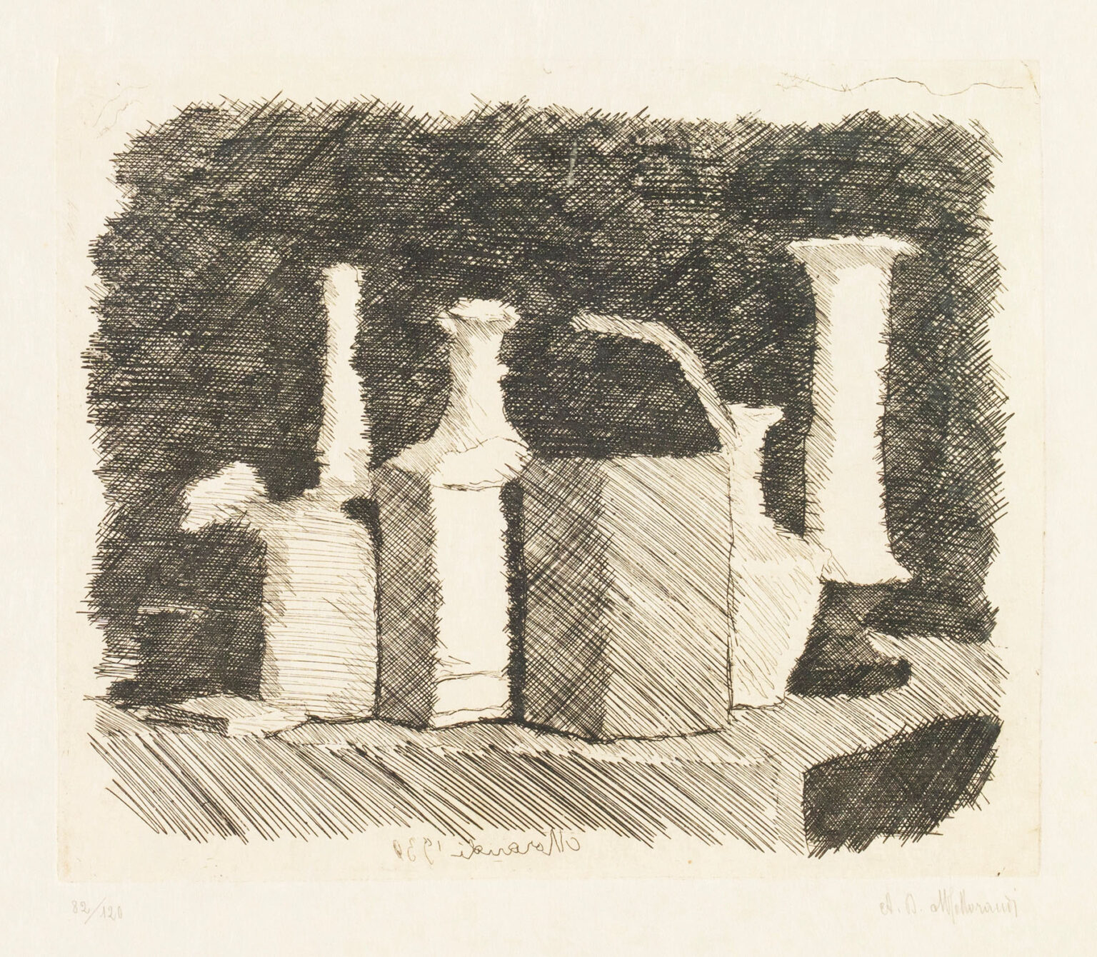 Giorgio Morandi, “Natura morta con sei oggetti”, 1930 - Gregory's Aste